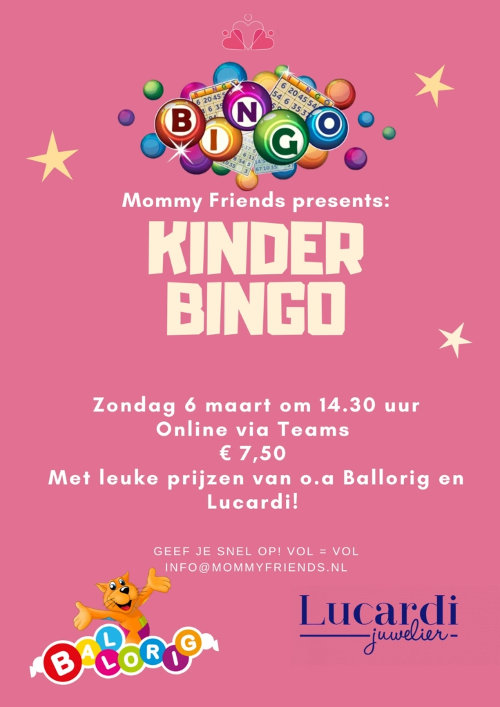 Kinderbingo - Mommy Friends